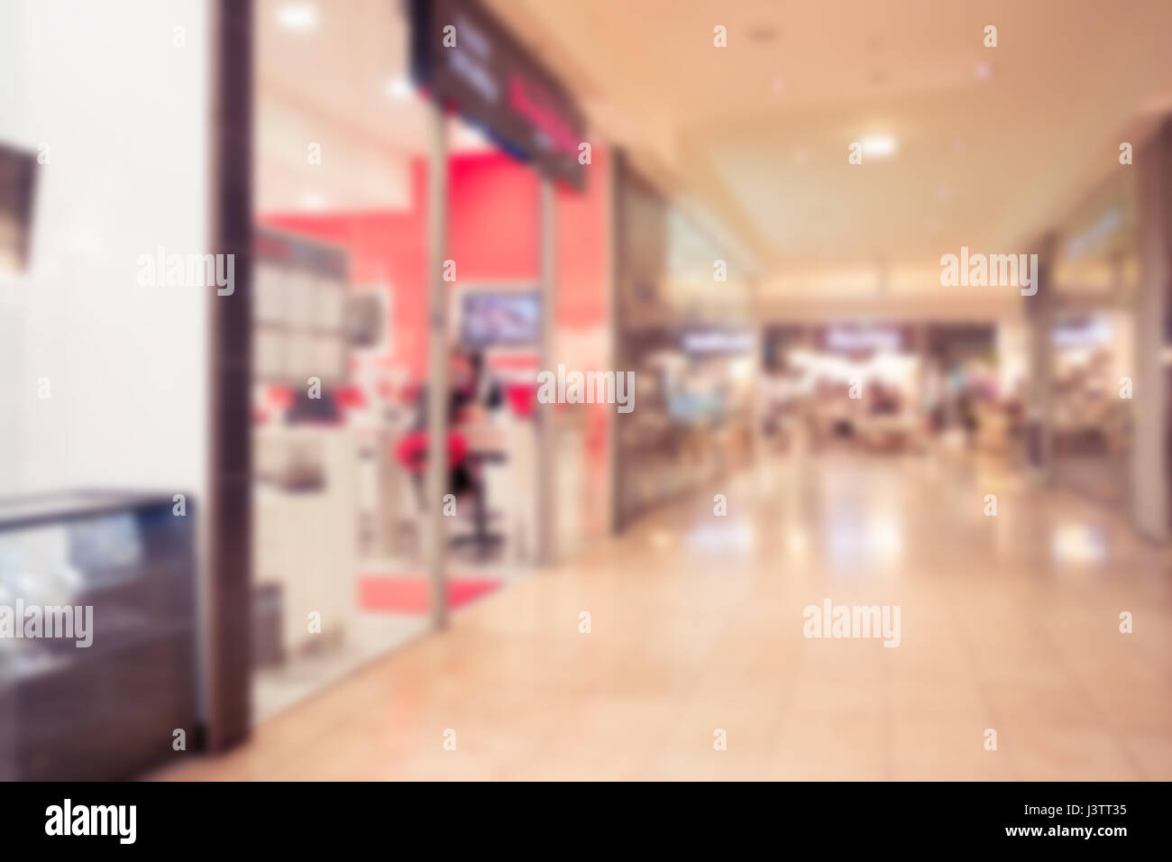 Abstract blur shopping mall store interior for background Stock Photo ...