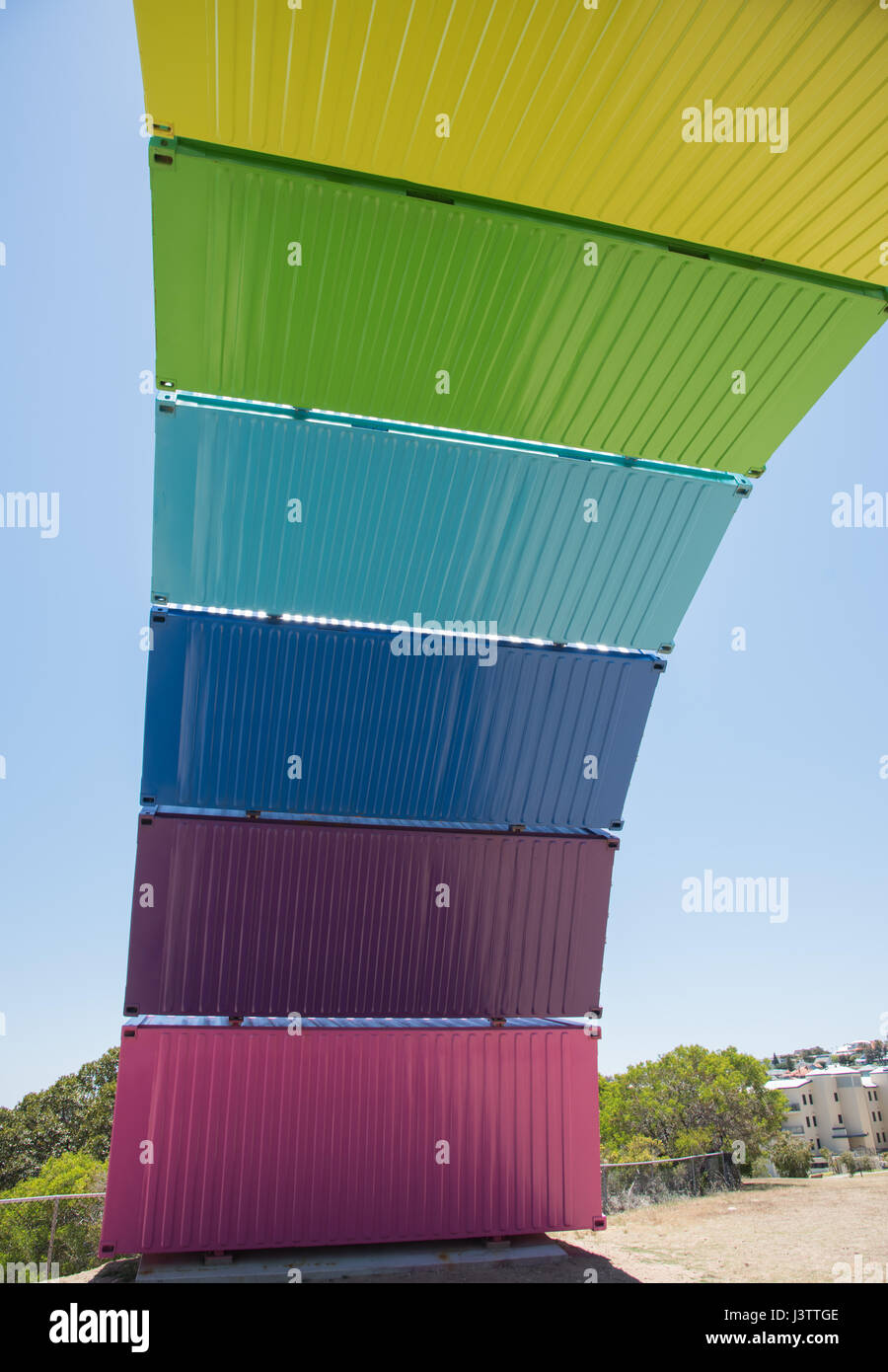 Australia shipping container rainbow hi-res stock photography and ...
