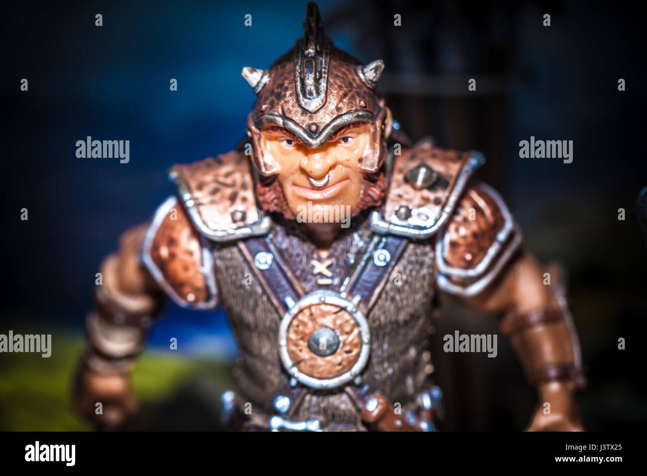 Troll plastic figurine Stock Photo - Alamy