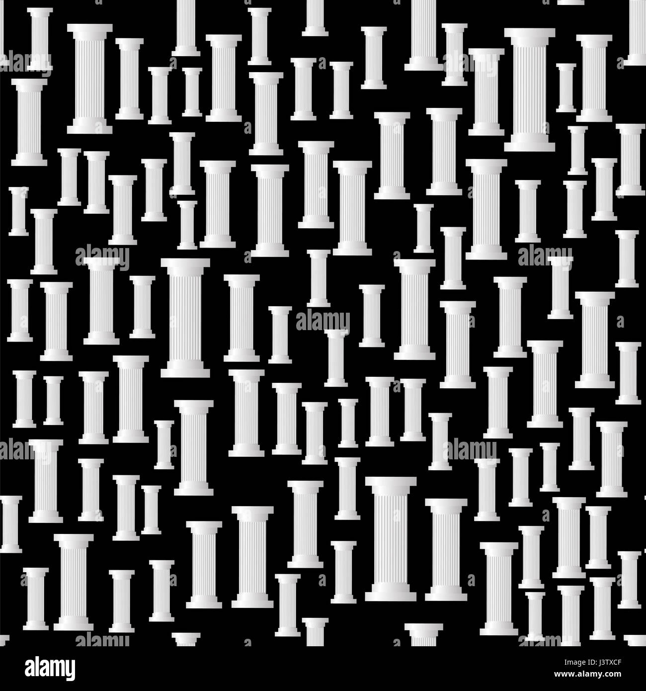 Greek Column Seamless Pattern Stock Photo - Alamy