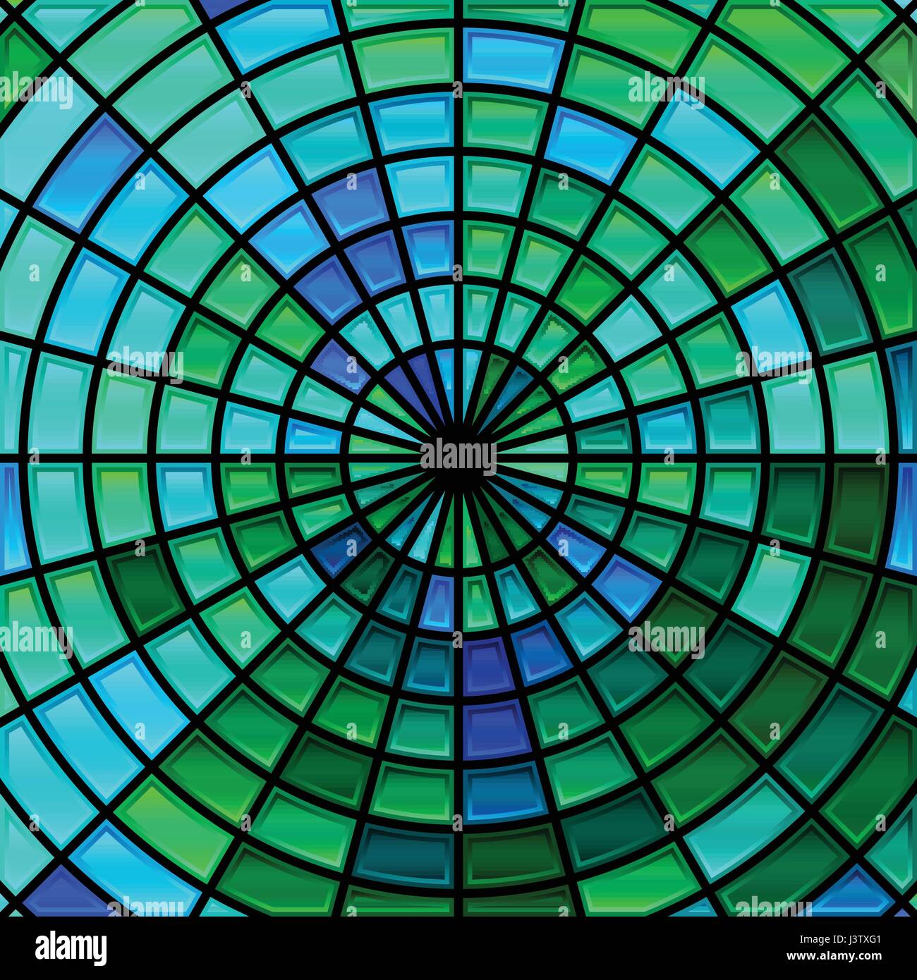 abstract vector stained-glass mosaic background Stock Vector Image ...