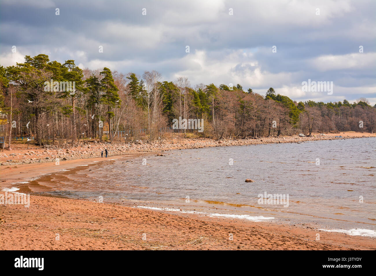 Sunny day in may on the Gulf coast Stock Photo - Alamy
