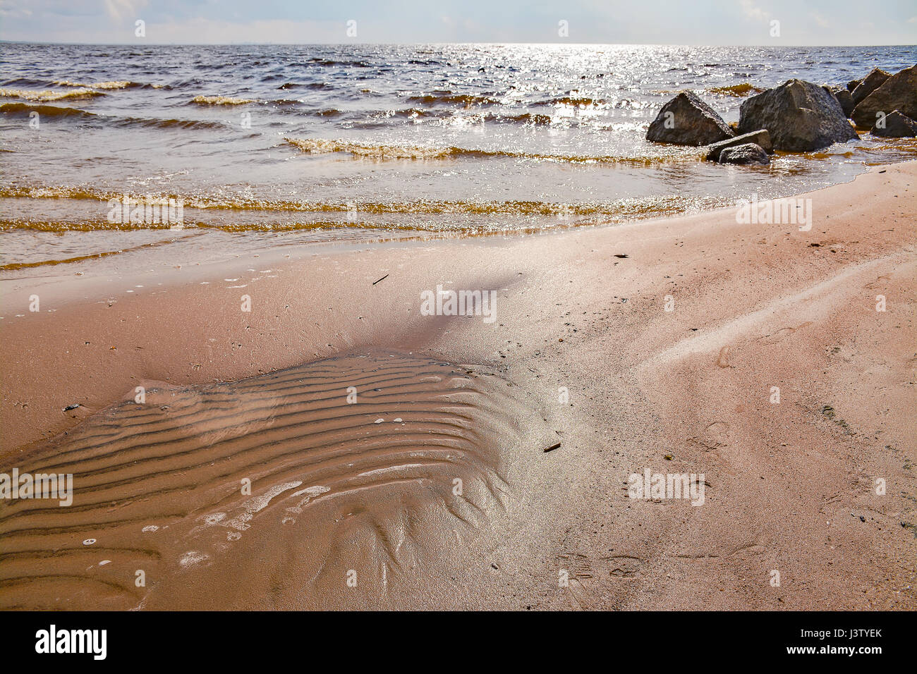 Sunny day in may on the Gulf coast Stock Photo - Alamy