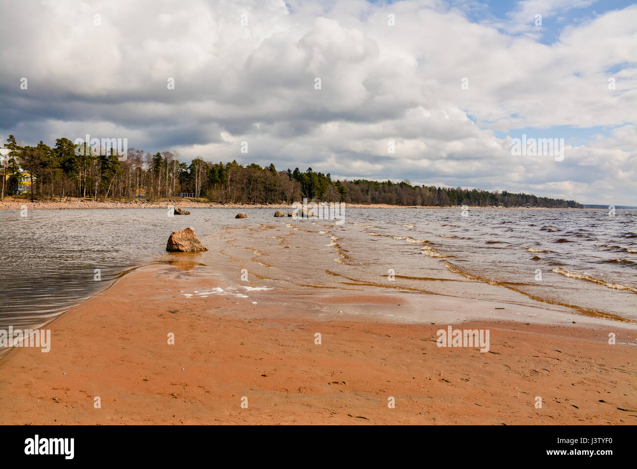 Sunny day in may on the Gulf coast Stock Photo - Alamy