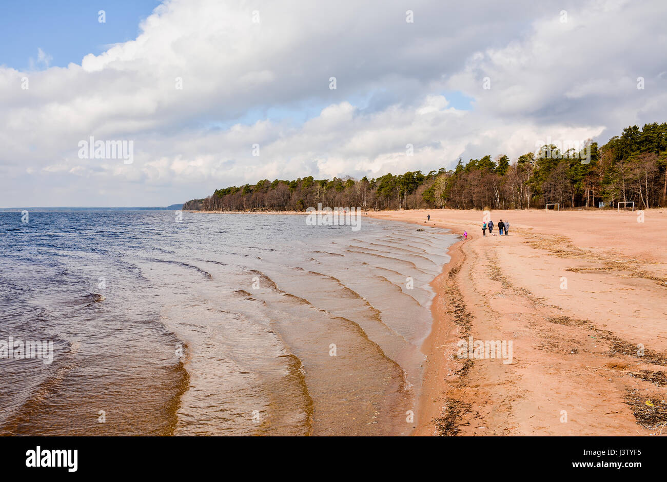 Sunny day in may on the Gulf coast Stock Photo - Alamy