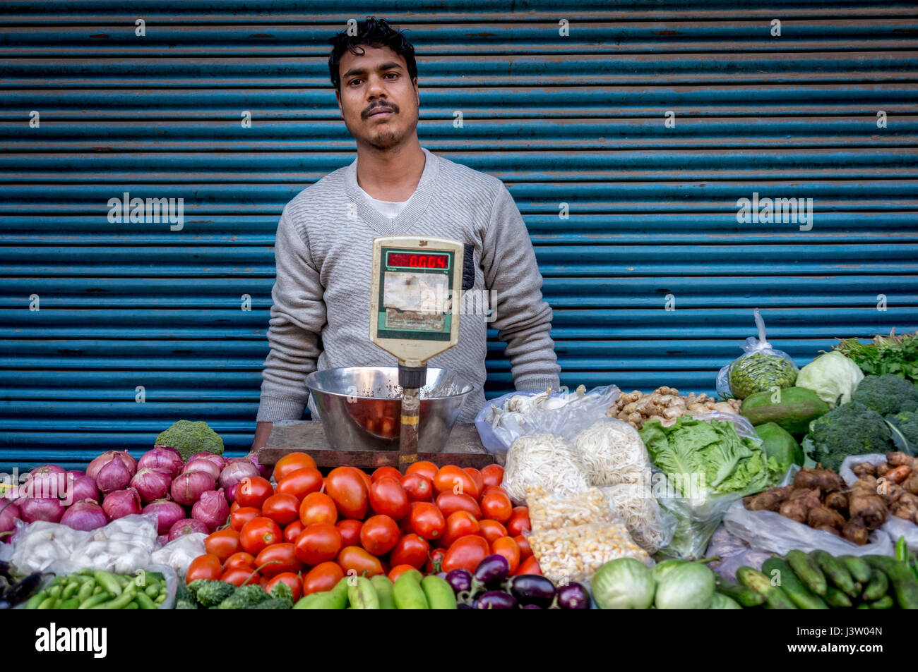 Local market trader hi-res stock photography and images - Alamy