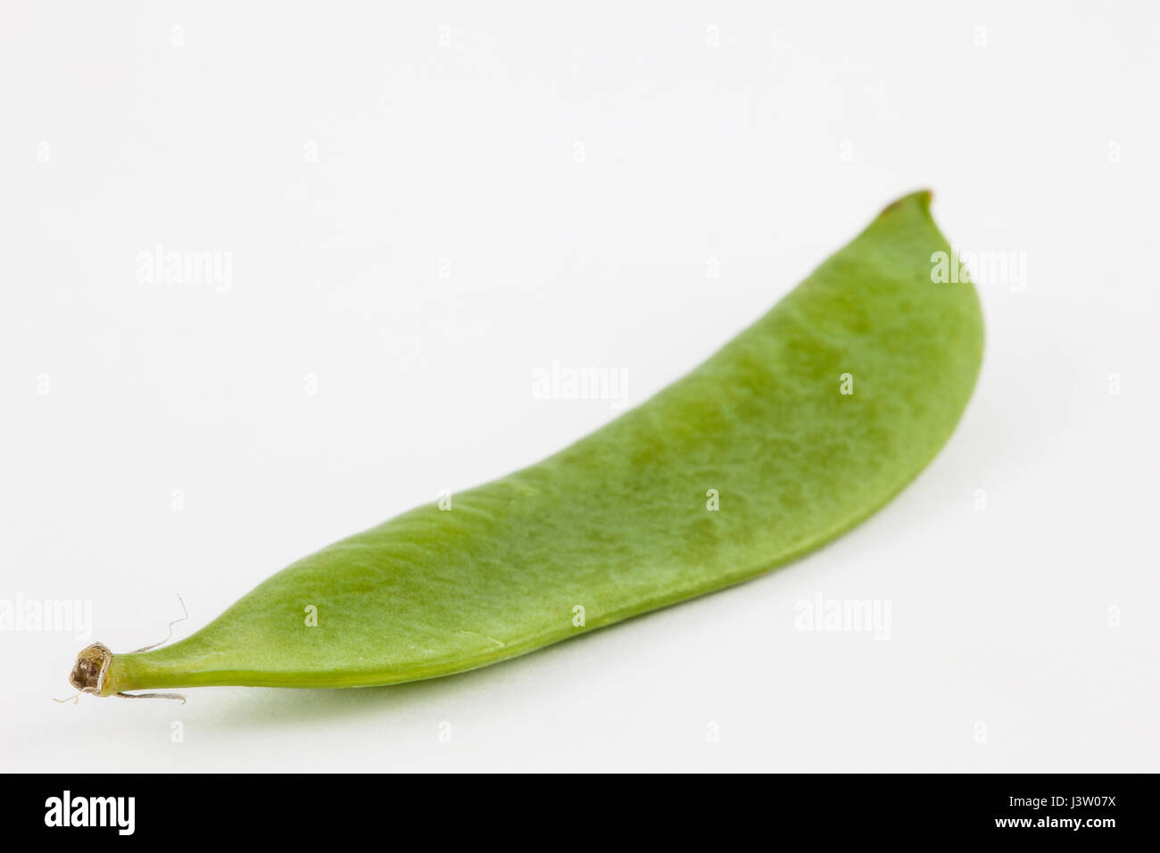 Green peas (Pisum sativum) isolated in white background Stock Photo - Alamy
