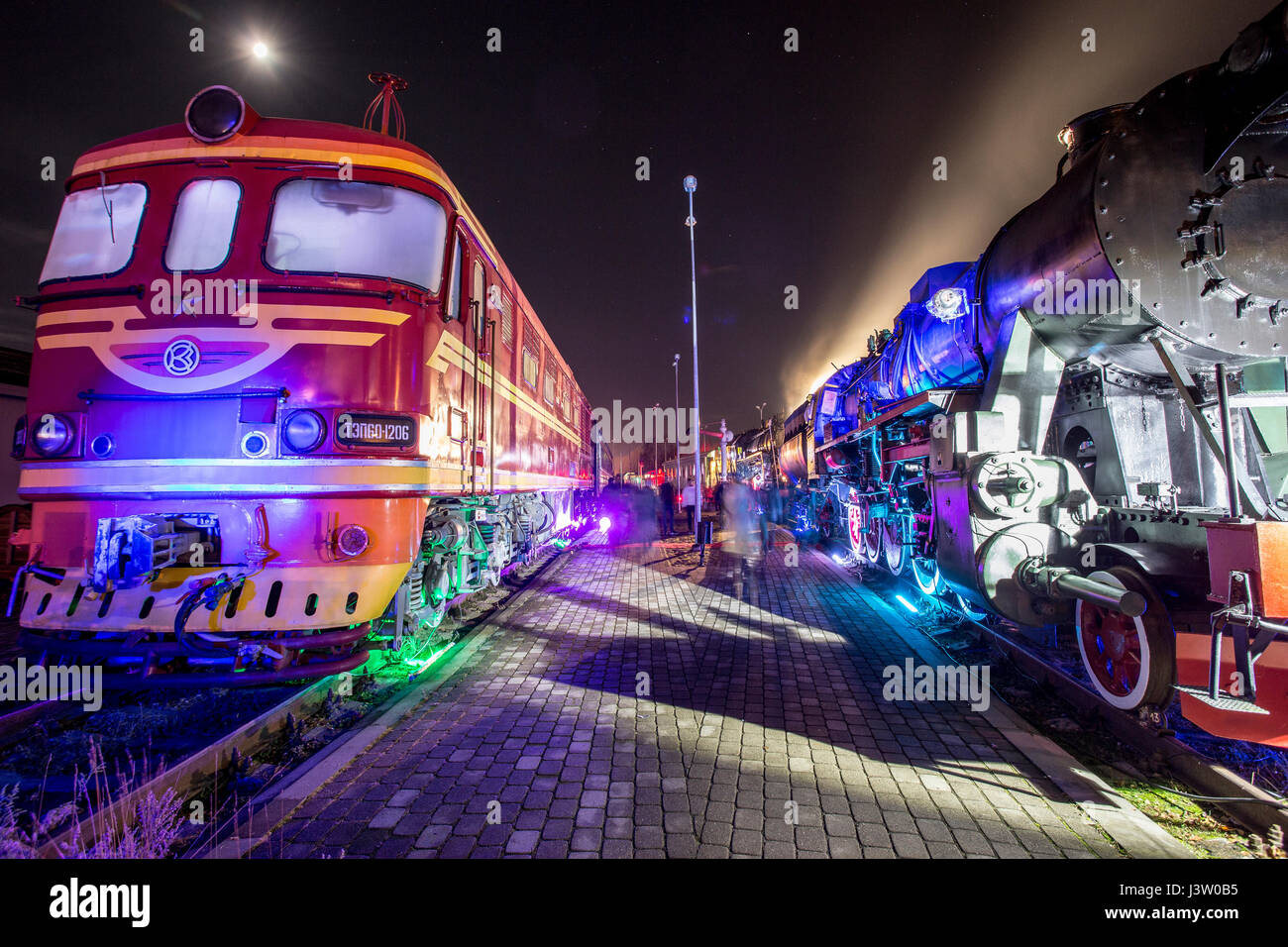 Soviet locomotive hi-res stock photography and images - Alamy