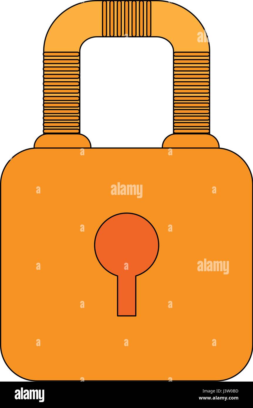 Padlock Cartoon High Resolution Stock Photography and Images - Alamy