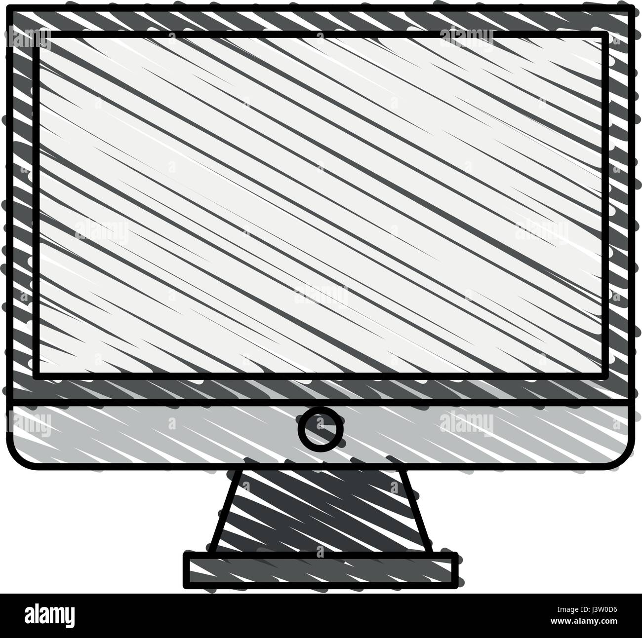 color crayon stripe image cartoon square lcd monitor screen Stock ...