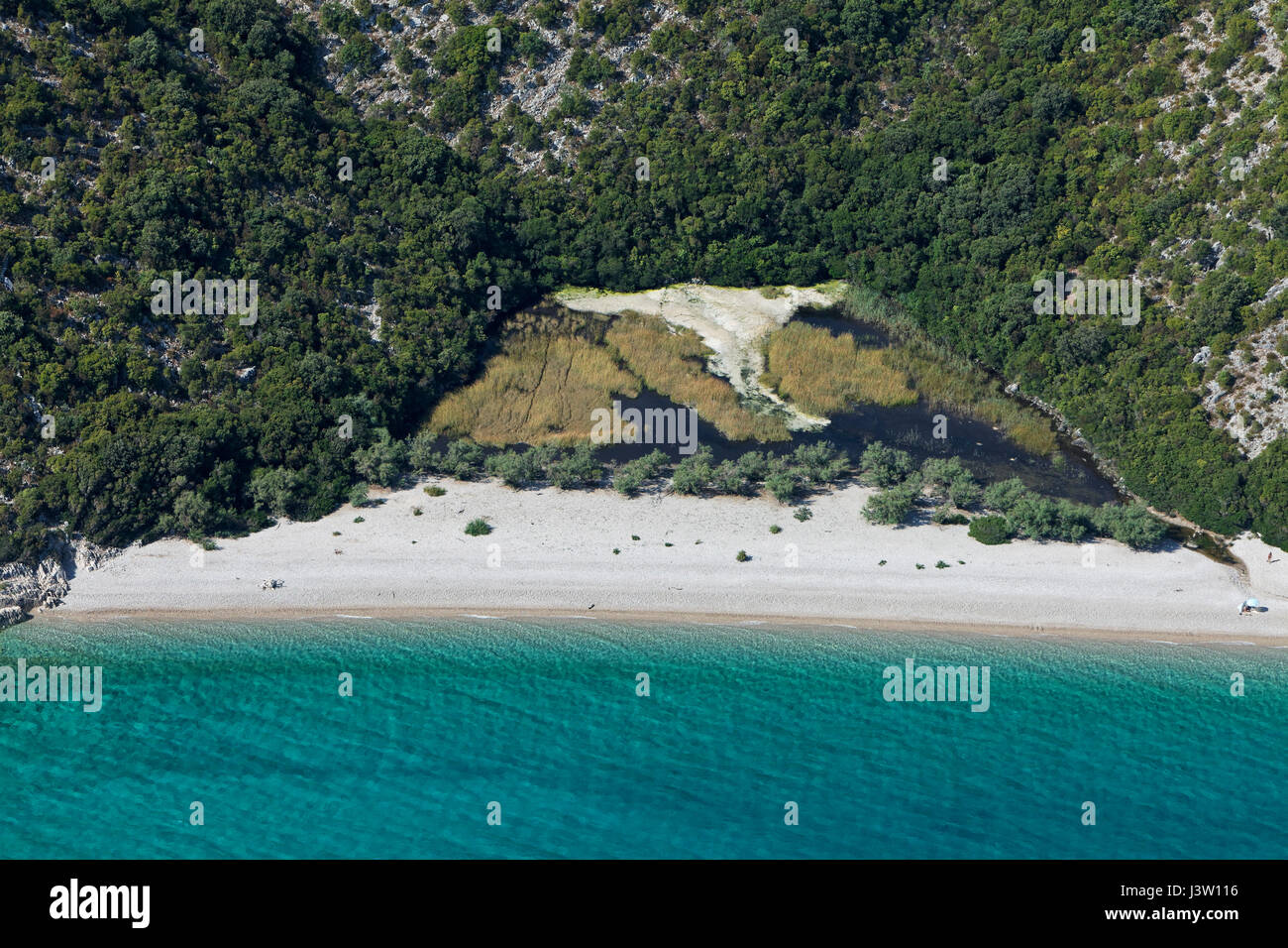 beach on Pelješac, Croatia Stock Photo - Alamy
