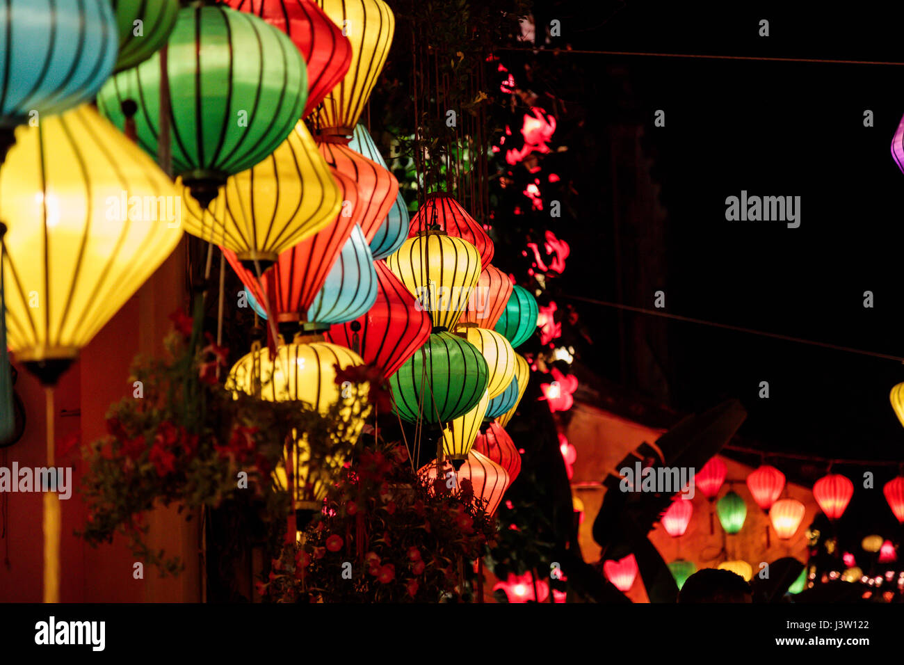 Ho chi minh lanterns hi-res stock photography and images - Alamy