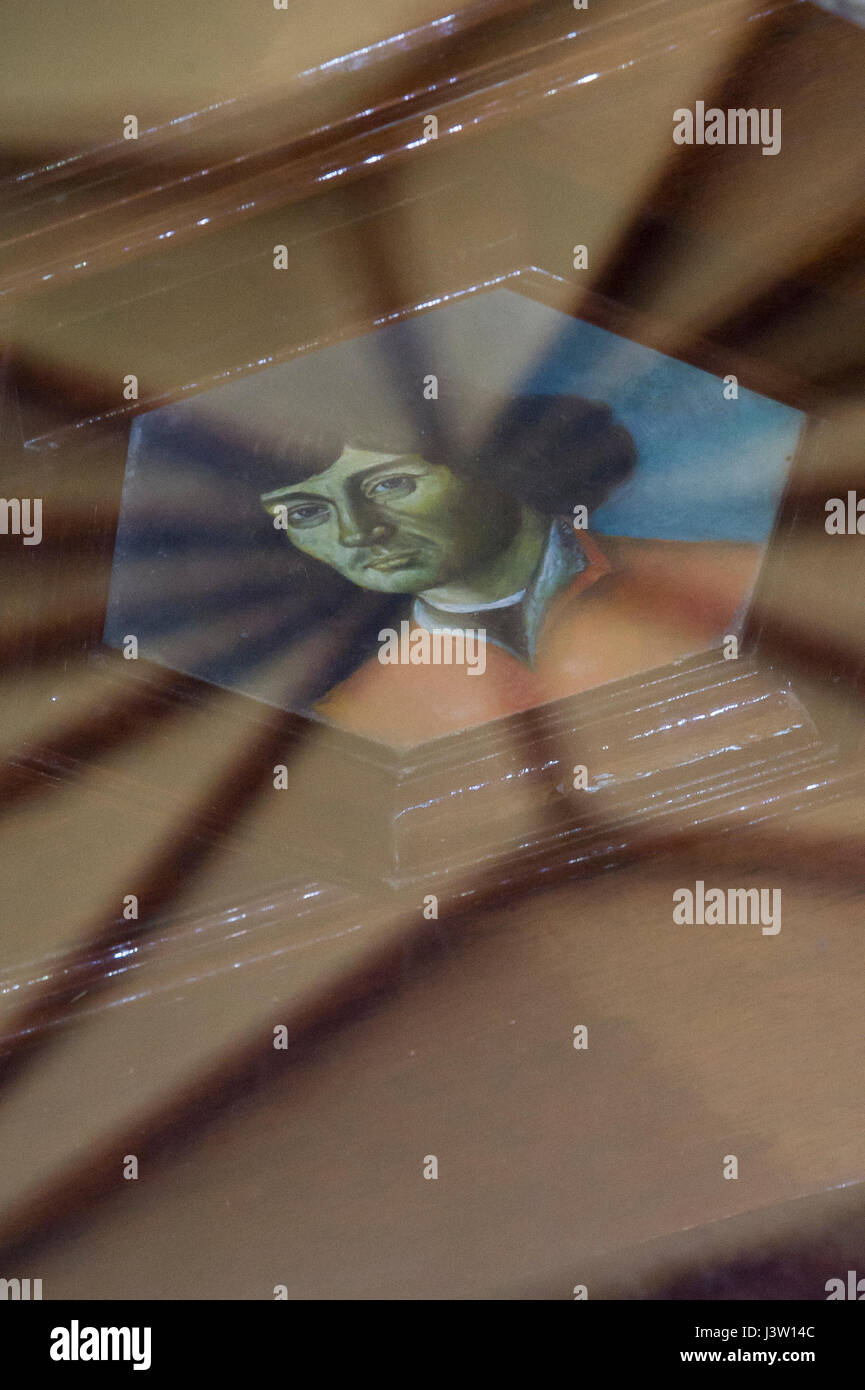 Nicolaus Copernicus' 2010 grave in gothic Archcathedral Basilica of the ...