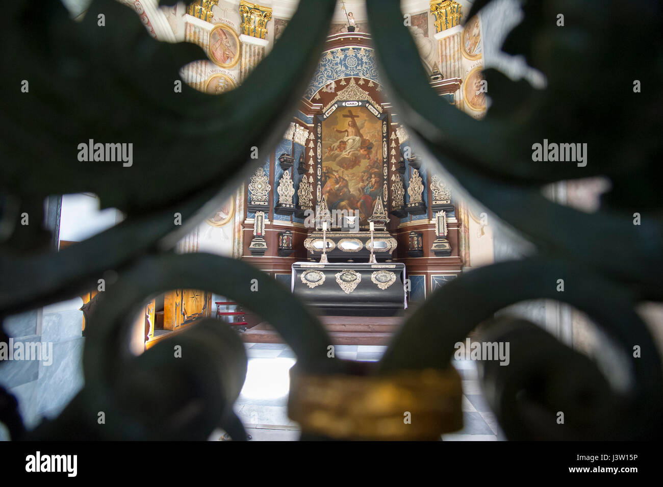 Baroque Christ the Redeemer Chapel or Szembek Chapel in gothic ...