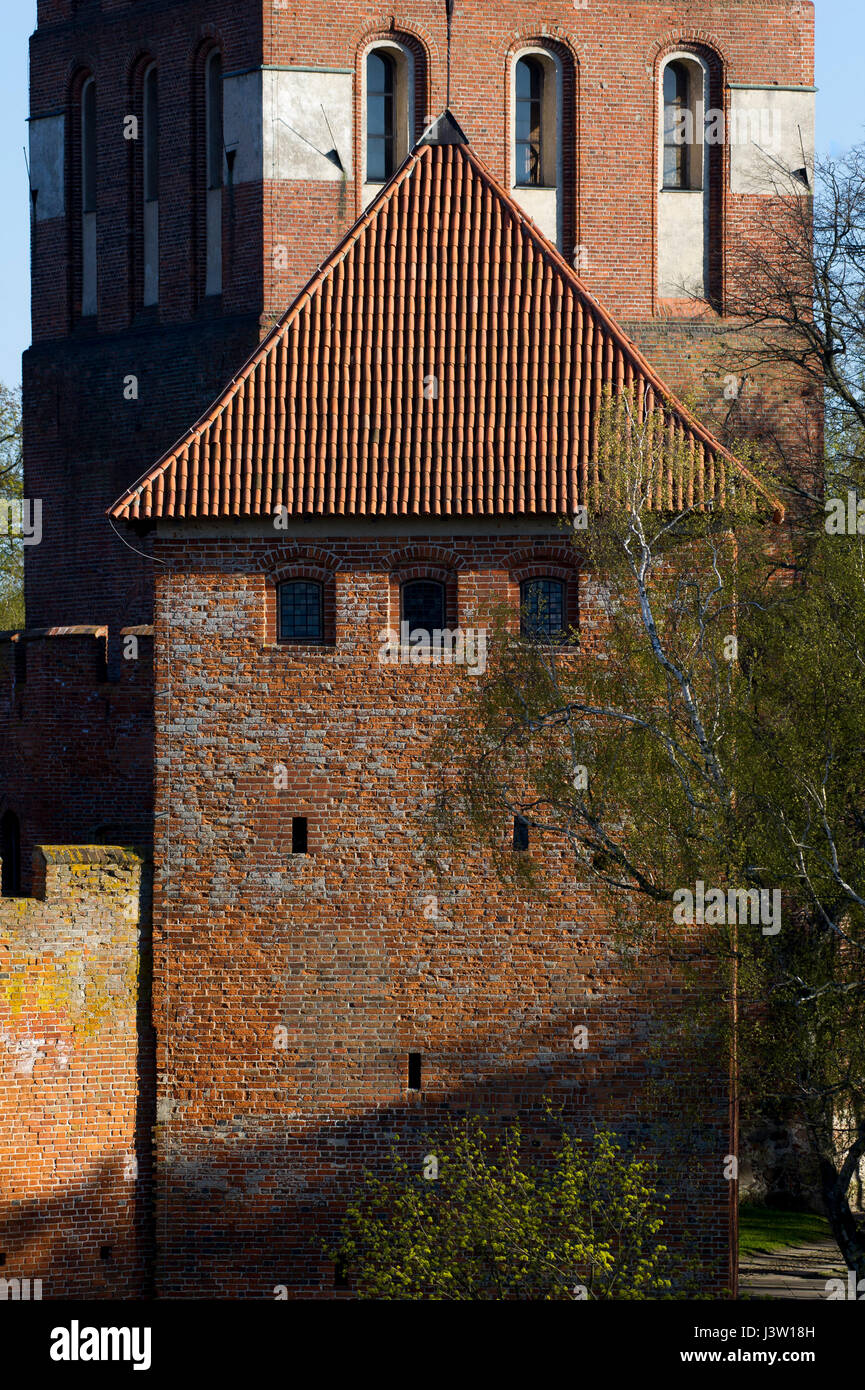 Copernicus' Tower and Radziejowski Tower on Cathedral Hill in Frombork ...