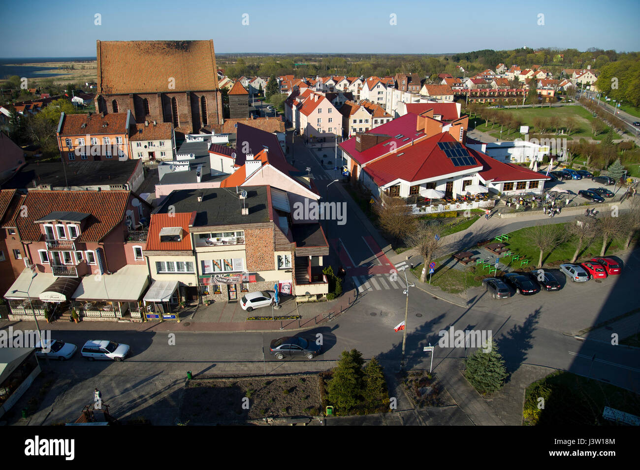 St. Nicholas Church in Old Town of Frombork, Poland 1 May 2017 ...