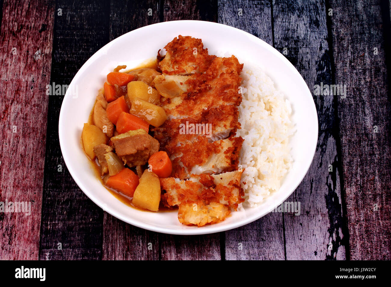 Japanese food rice deep fried dolly hi-res stock photography and images ...