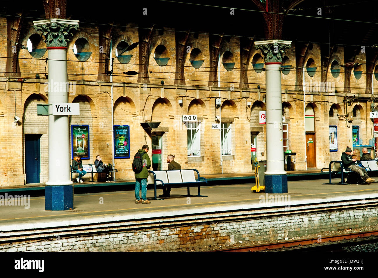 York Railway Station, York Stock Photo - Alamy