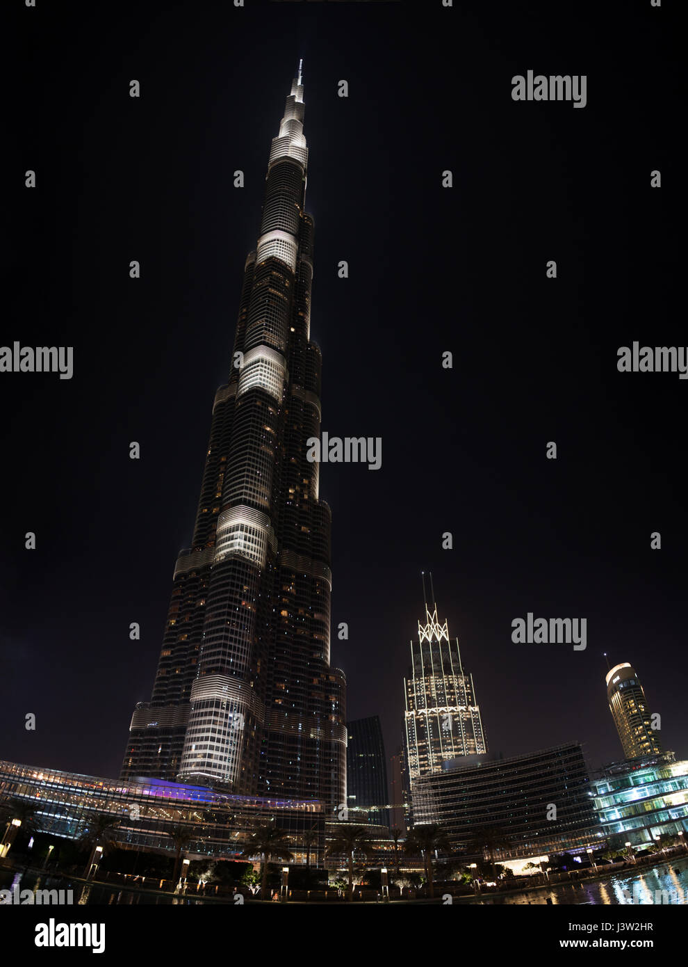 Burj Khalifa, once the world's tallest building in Dubai, United Arab ...