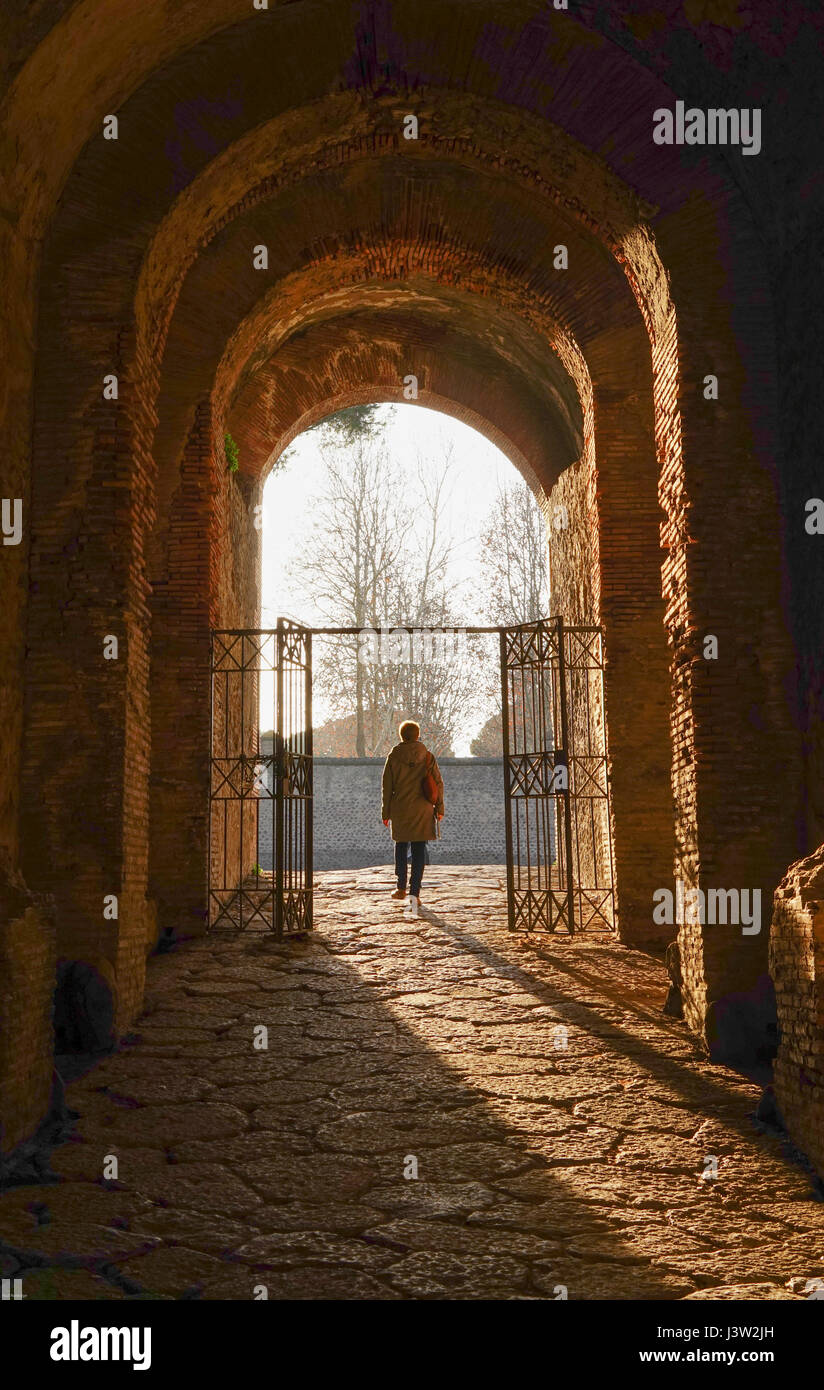 The city buried under ash, Pompeii in Italy near Naples Stock Photo - Alamy
