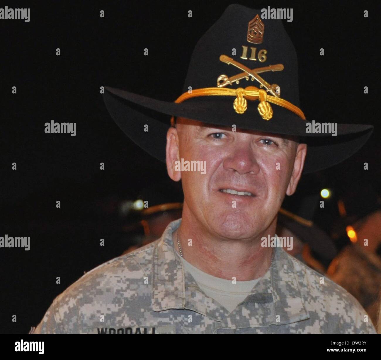 Command Sgt. Maj. Steve Woodall joined the Idaho Army National Guard in ...
