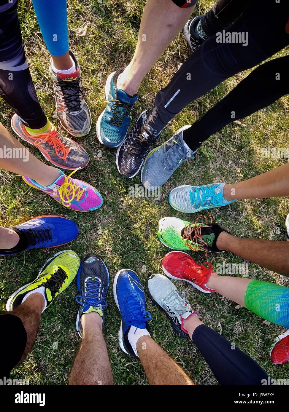 Scott Health Promotion Running Clinic group leader's show off their ...