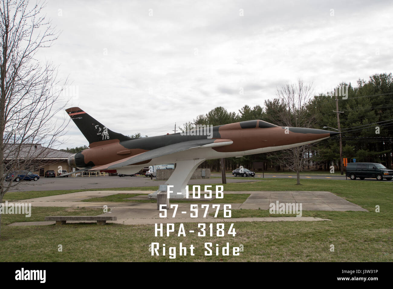 A right side view of a 108th Wing, New Jersey Air National Guard, F ...