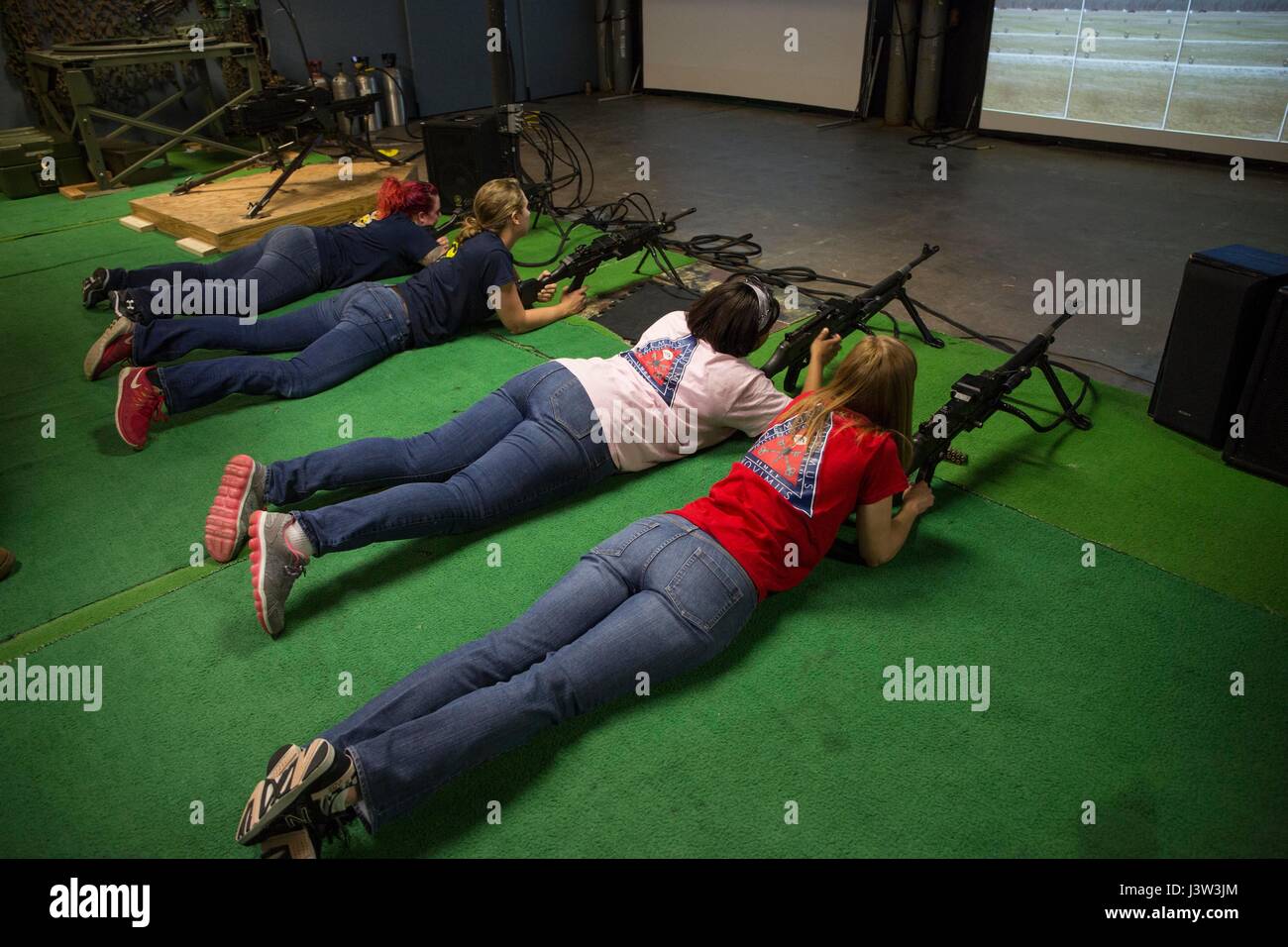 Spouses and family members of U.S. Marines and Sailors with II Marine ...