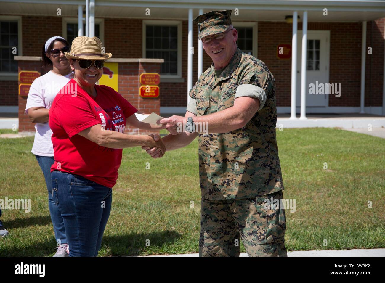 U.S. Marine Corps Colonel David S. Owen with II Marine Expeditionary ...