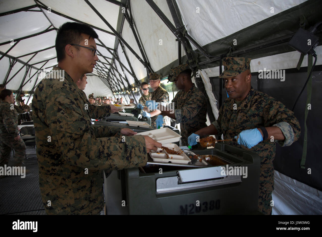 United States Marine Corps Sgt. Maj. Mario P. Fields, sergeant Major of ...