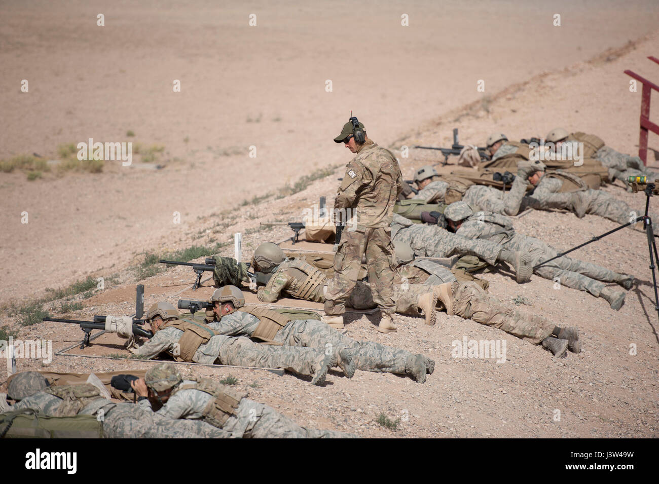 Staff Sgt. Joshua Allen, an instructor at the Defender Ground Readiness ...