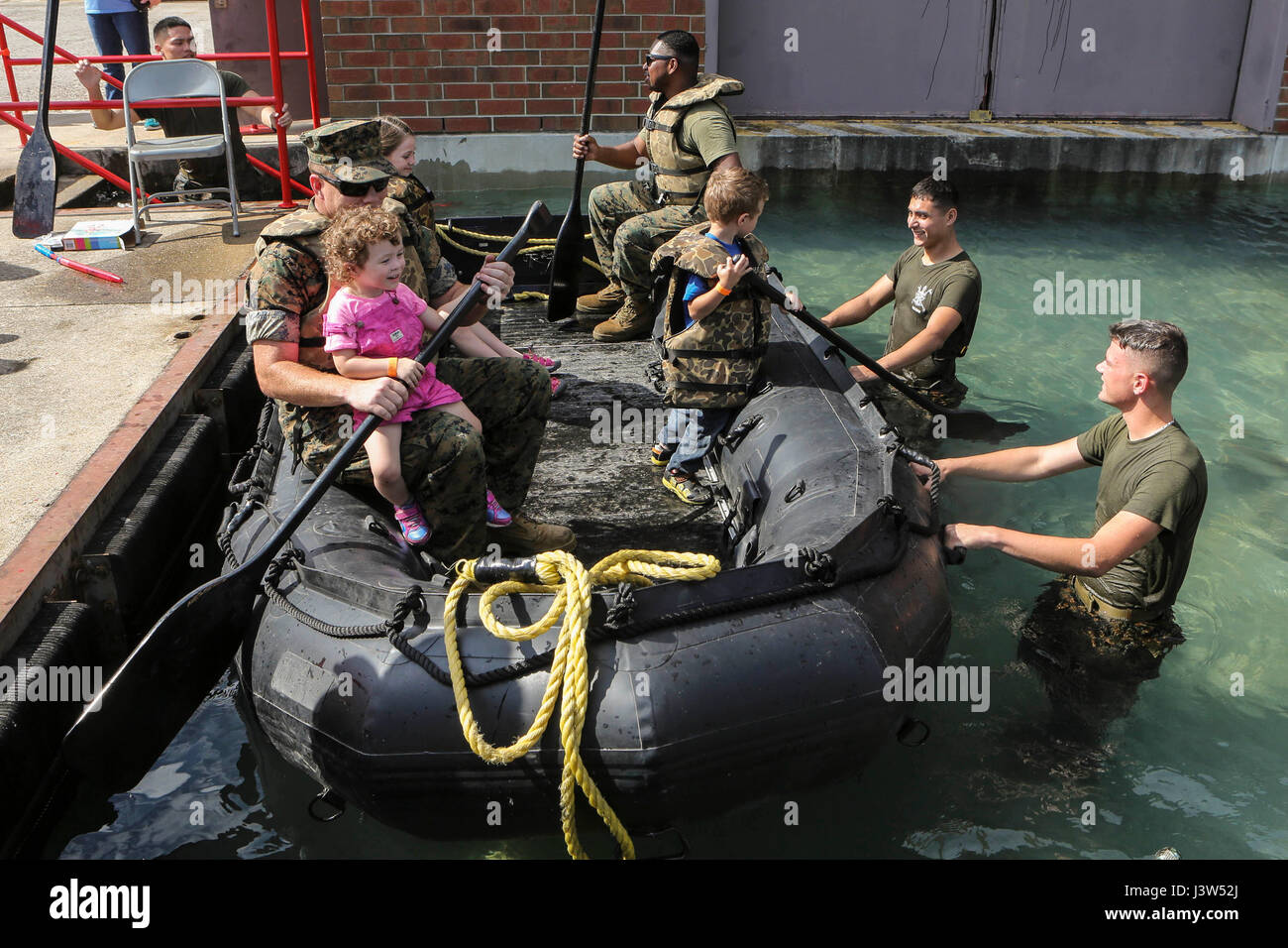 U.S. Marines with 2nd Maintenance Battalion, Combat Logistics Regiment ...