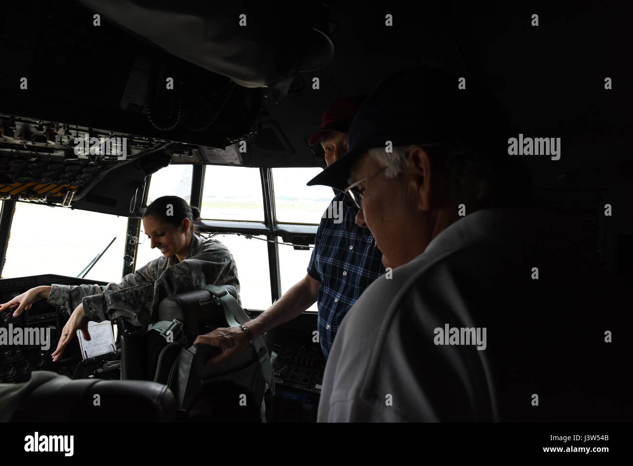 Maj. Lisa Dodge, a navigator and current 145th Airlift Wing Executive ...