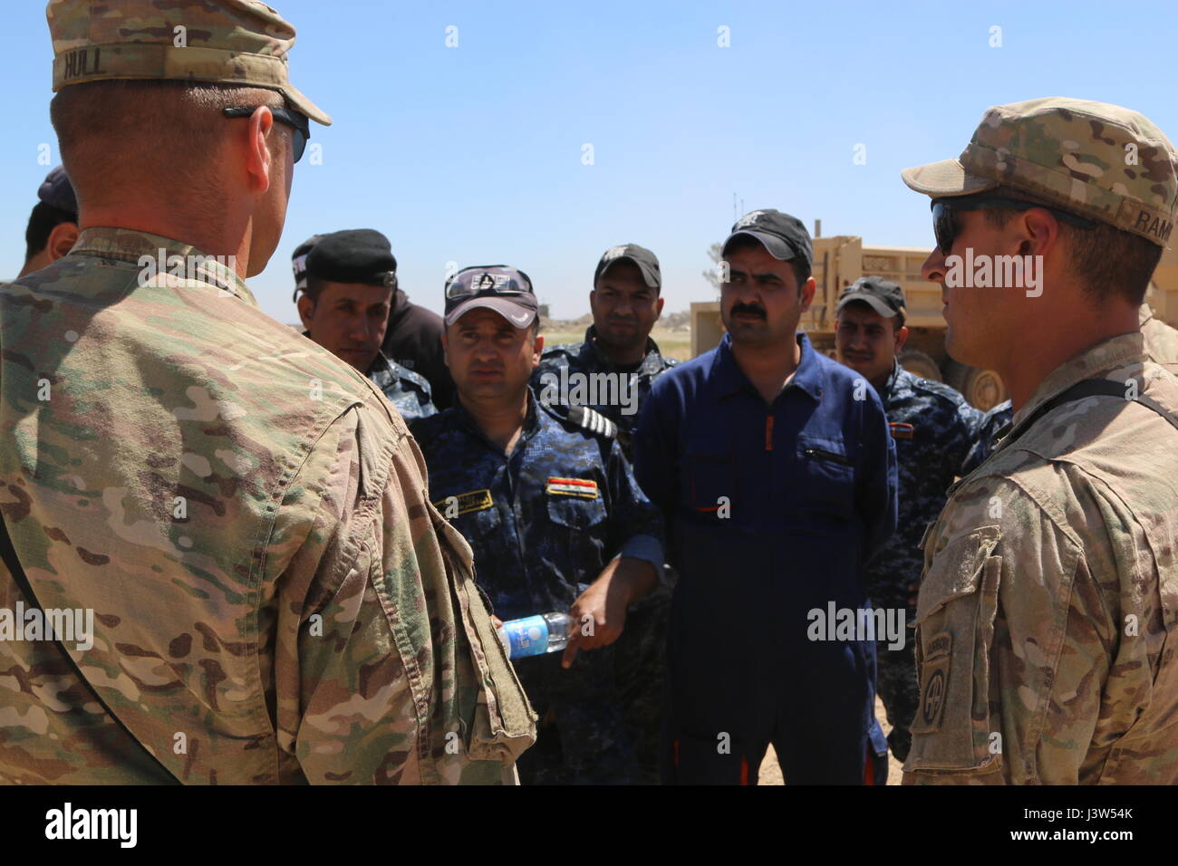 U.S. Army Sgt. 1st Class Russell Hull and Sgt. Mitchell Ramierz ...