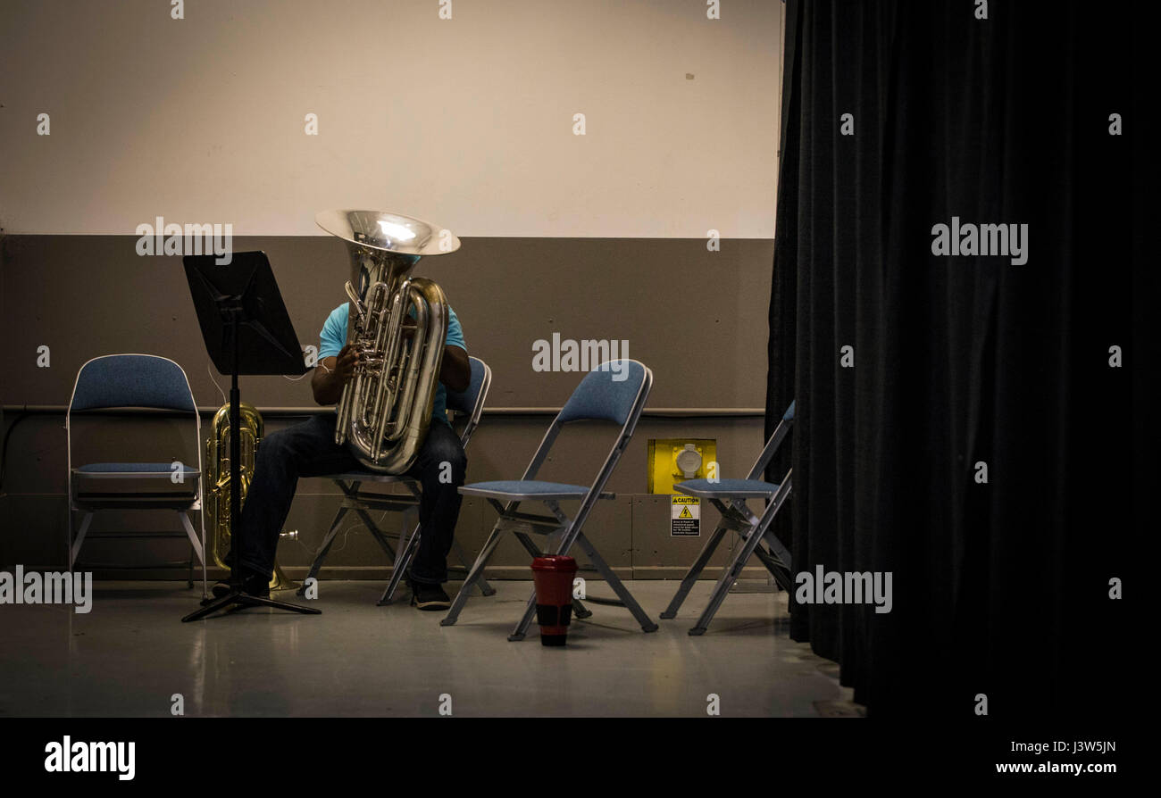 U.S. Marine Corps Sgt. Derrick Smith, enlisted musician, Quantico ...