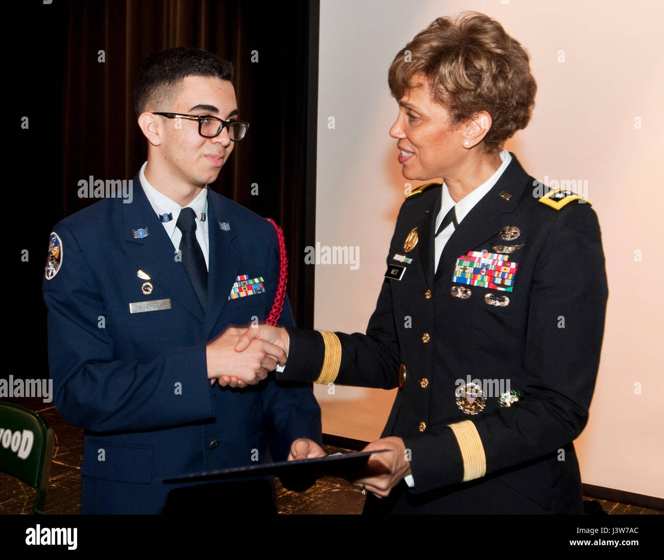 U.S. Army Lt. Gen. Nadja West, U.S. Army surgeon general and commander ...