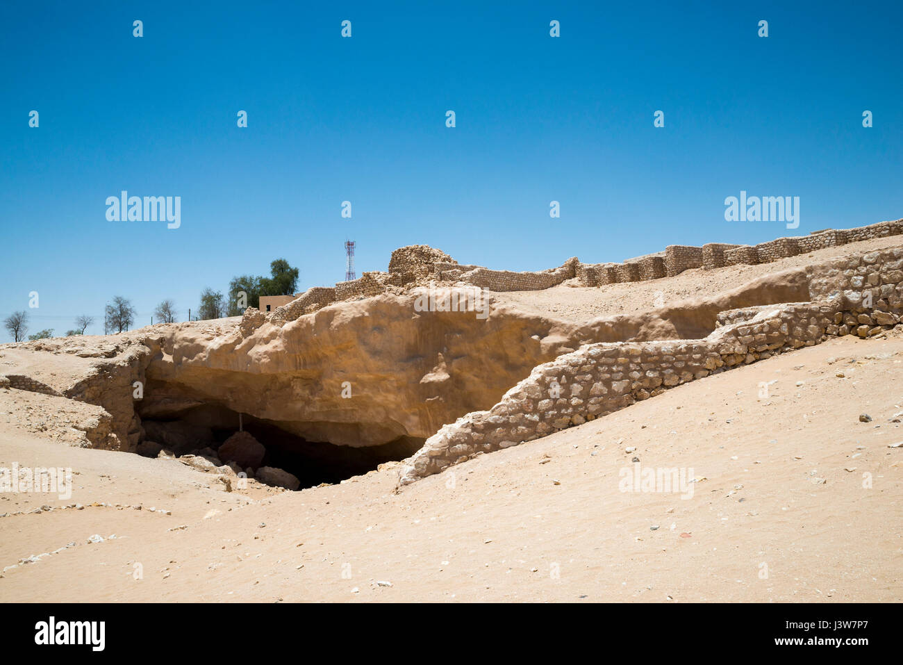 Lost city of Ubar, Dhofar Governorate, Oman Stock Photo - Alamy