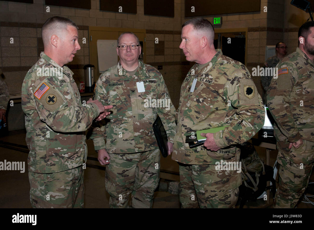 Maj. Gen. Richard Hayes, the adjutant general of the Illinois National ...