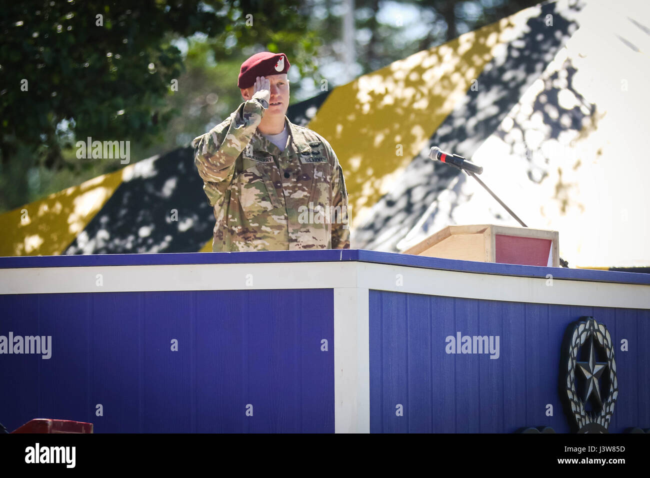 Lt. Col. Jonathan Tackaberry, the incoming commander of 1st Squadron ...