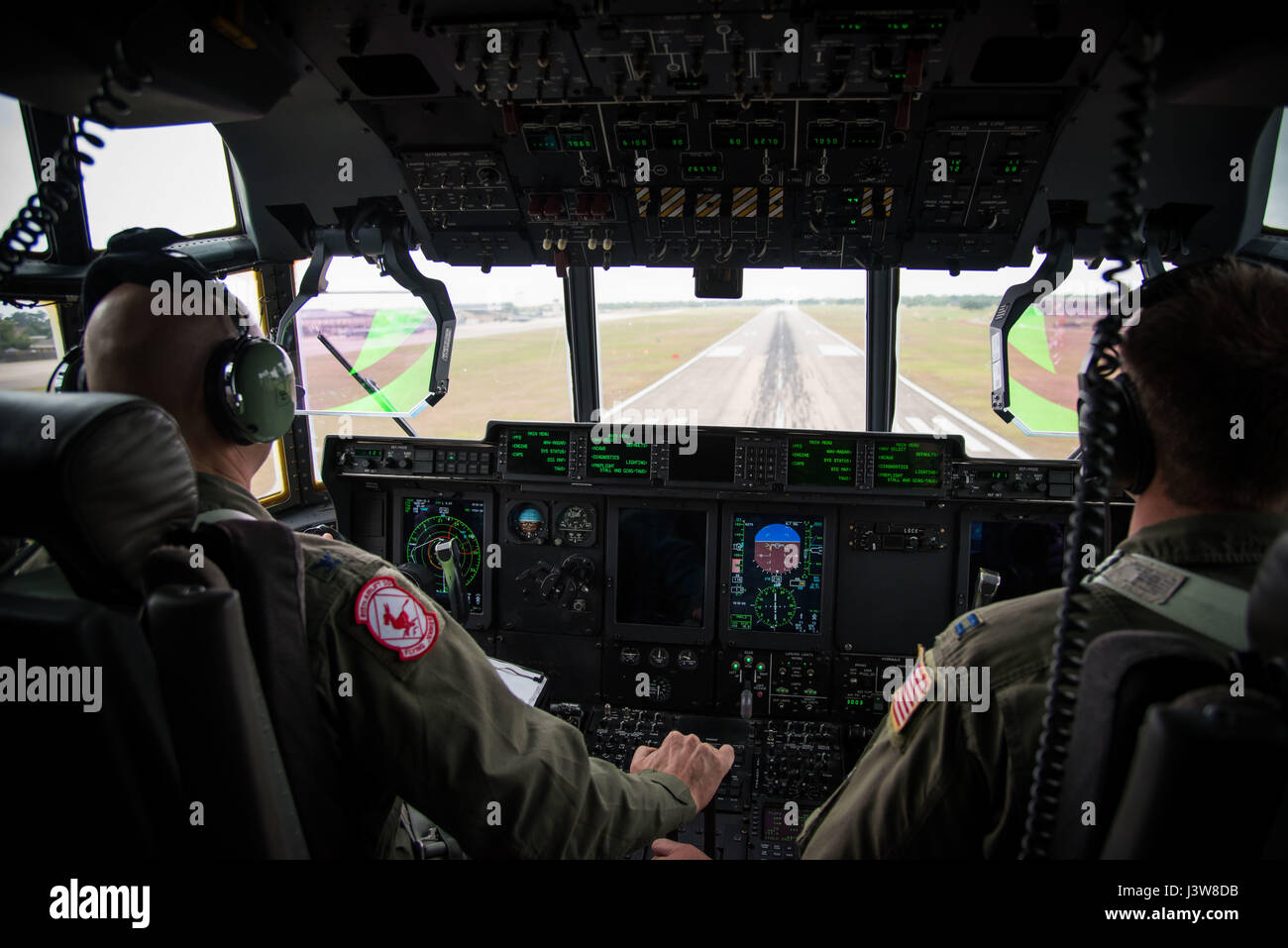 Col. Michael Manion, 403rd Wing Commander and Capt. Nick Foreman, 815th ...