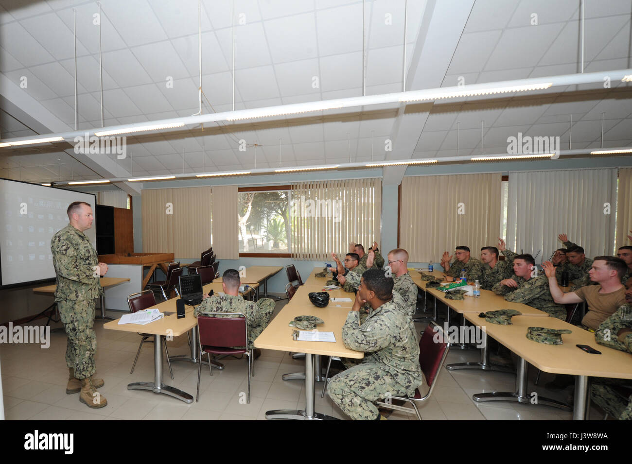 NAVAL STATION ROTA, Spain (May 4, 2017) Chief Steelworker Matthew Meyer ...
