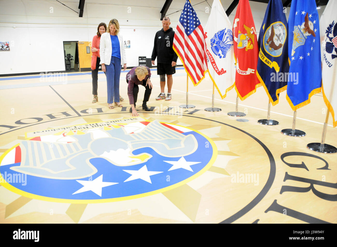 The Col. Jack H. Griffith Jr. Memorial Field House at Joint Base ...