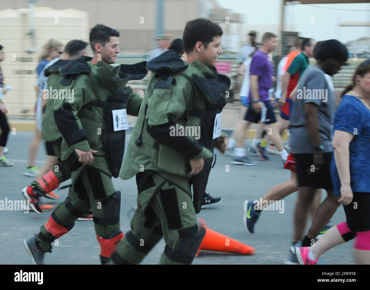 Soldiers with Joint Task Force Atlas participate in the EOD memorial 5K ...