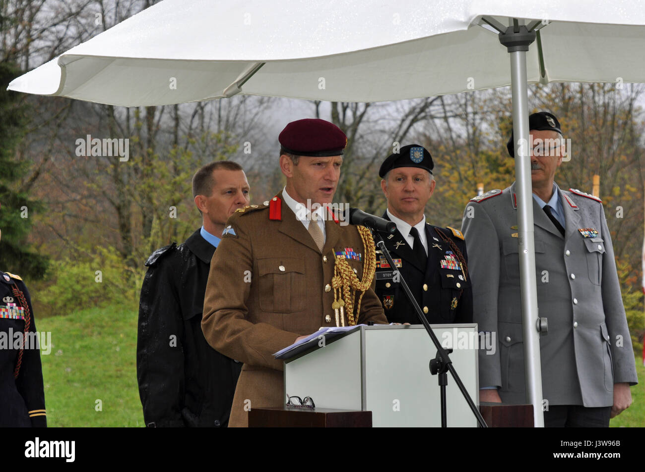 OBERSALZBERG, Germany -- British Defense Attache to Germany Brig. Gen ...