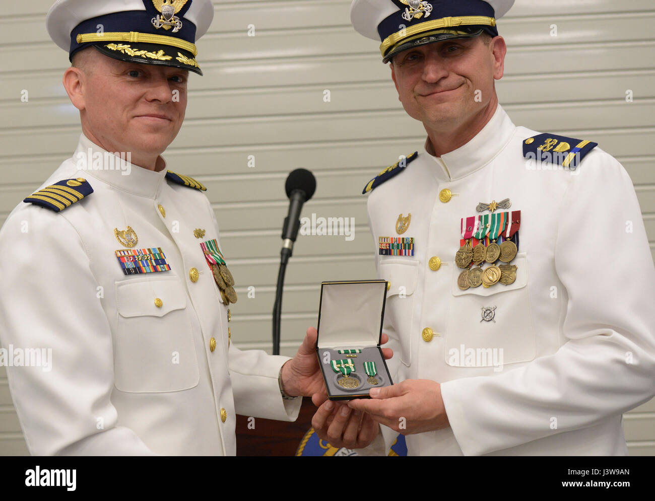 POINT PLEASANT BEACH, N.J. – Capt. Benjamin Cooper, commander, Coast ...