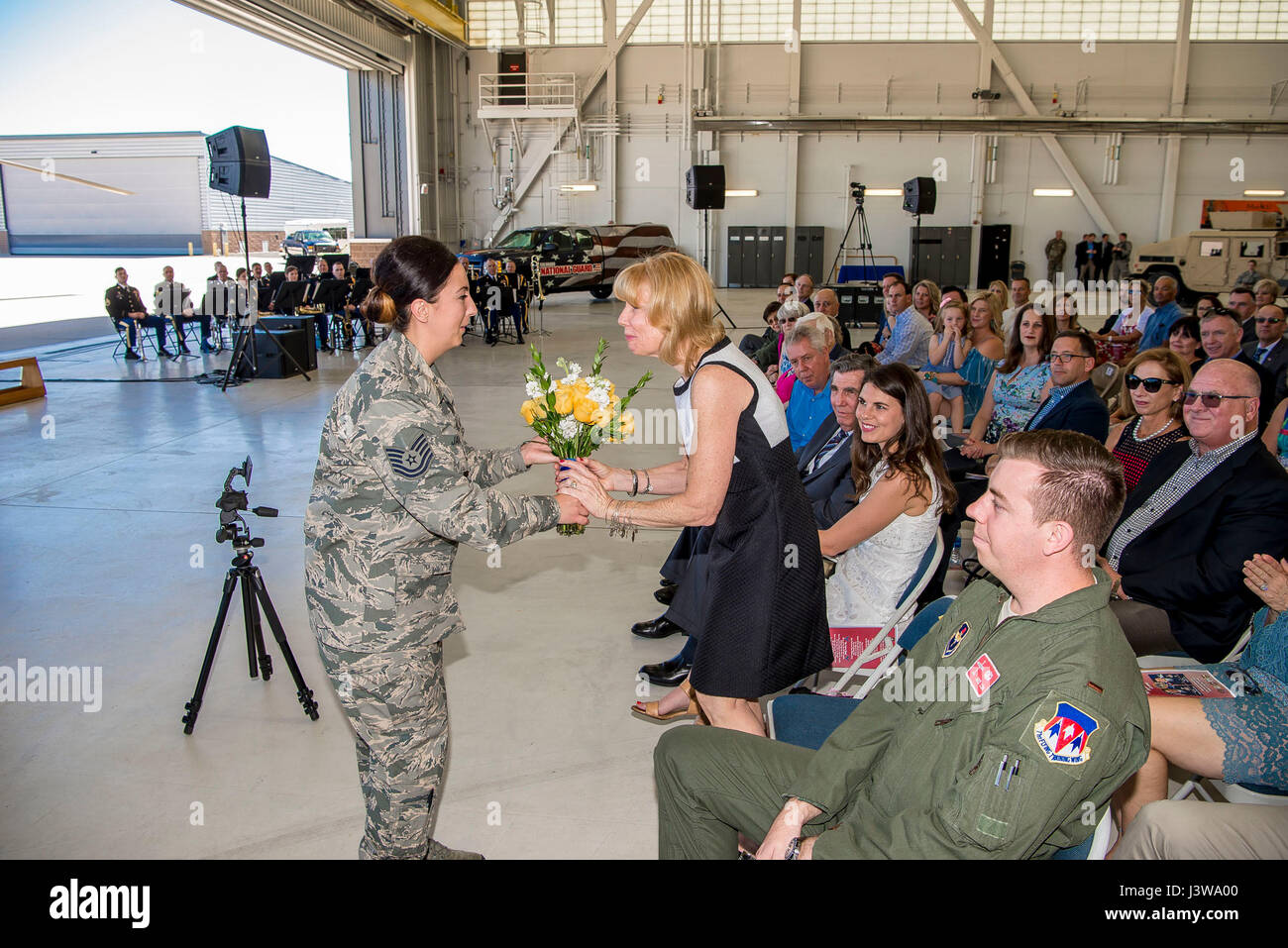 The change of command ceremony from Maj. Gen. H. Michael Edwards, the ...