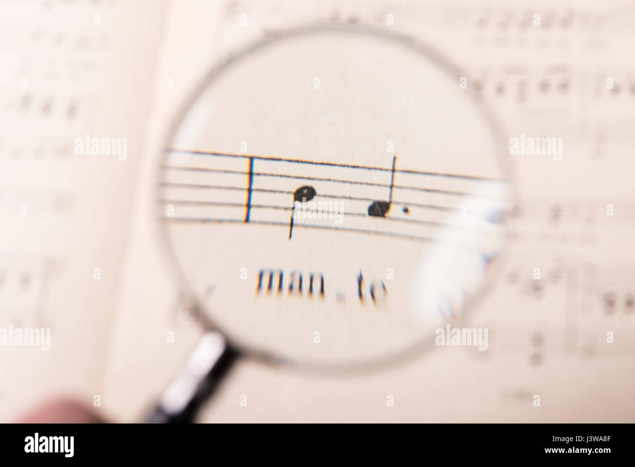 Music Sheet Blank High Resolution Stock Photography and Images - Alamy