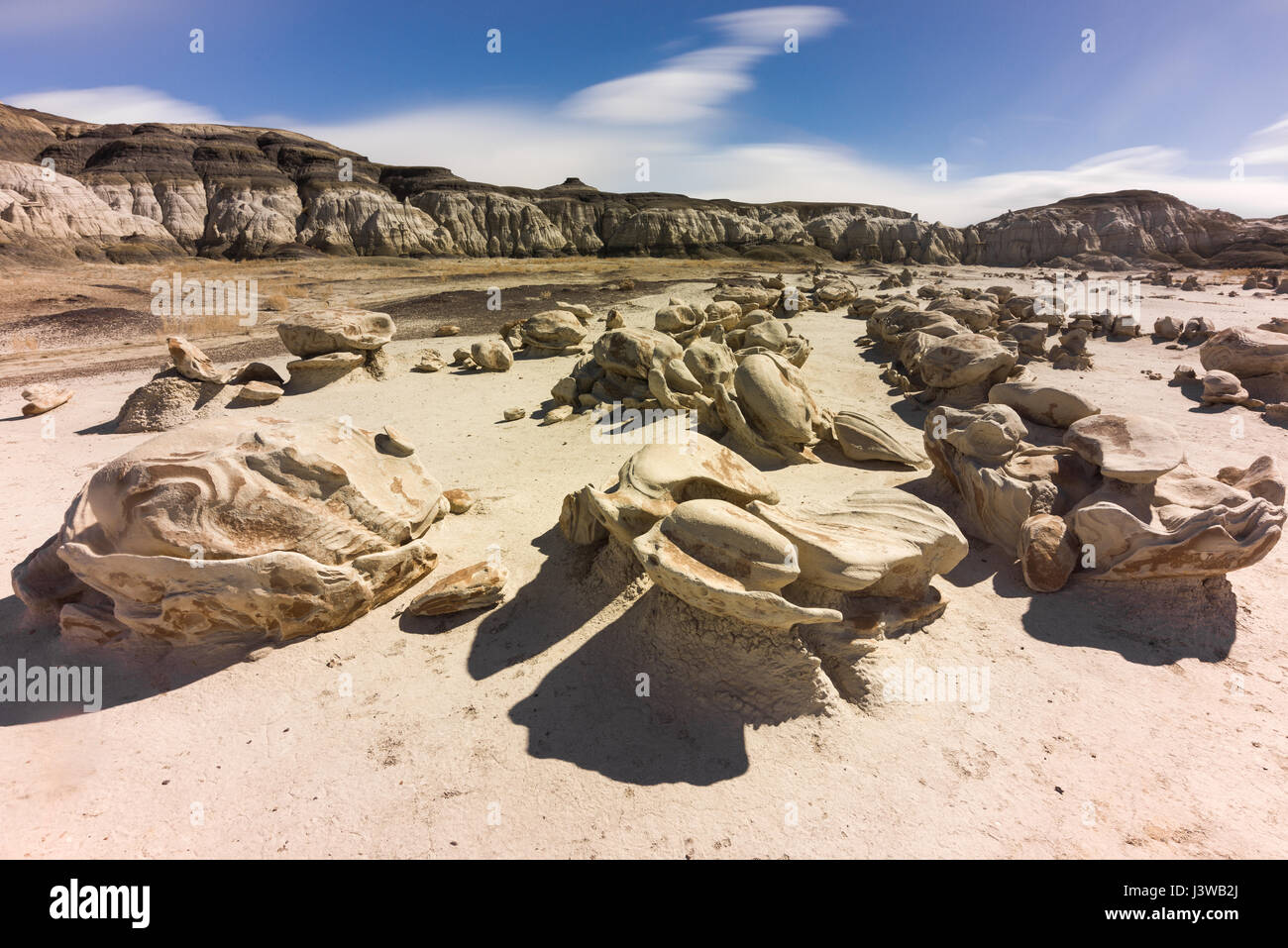 Badlands formed by erosion hi-res stock photography and images - Alamy