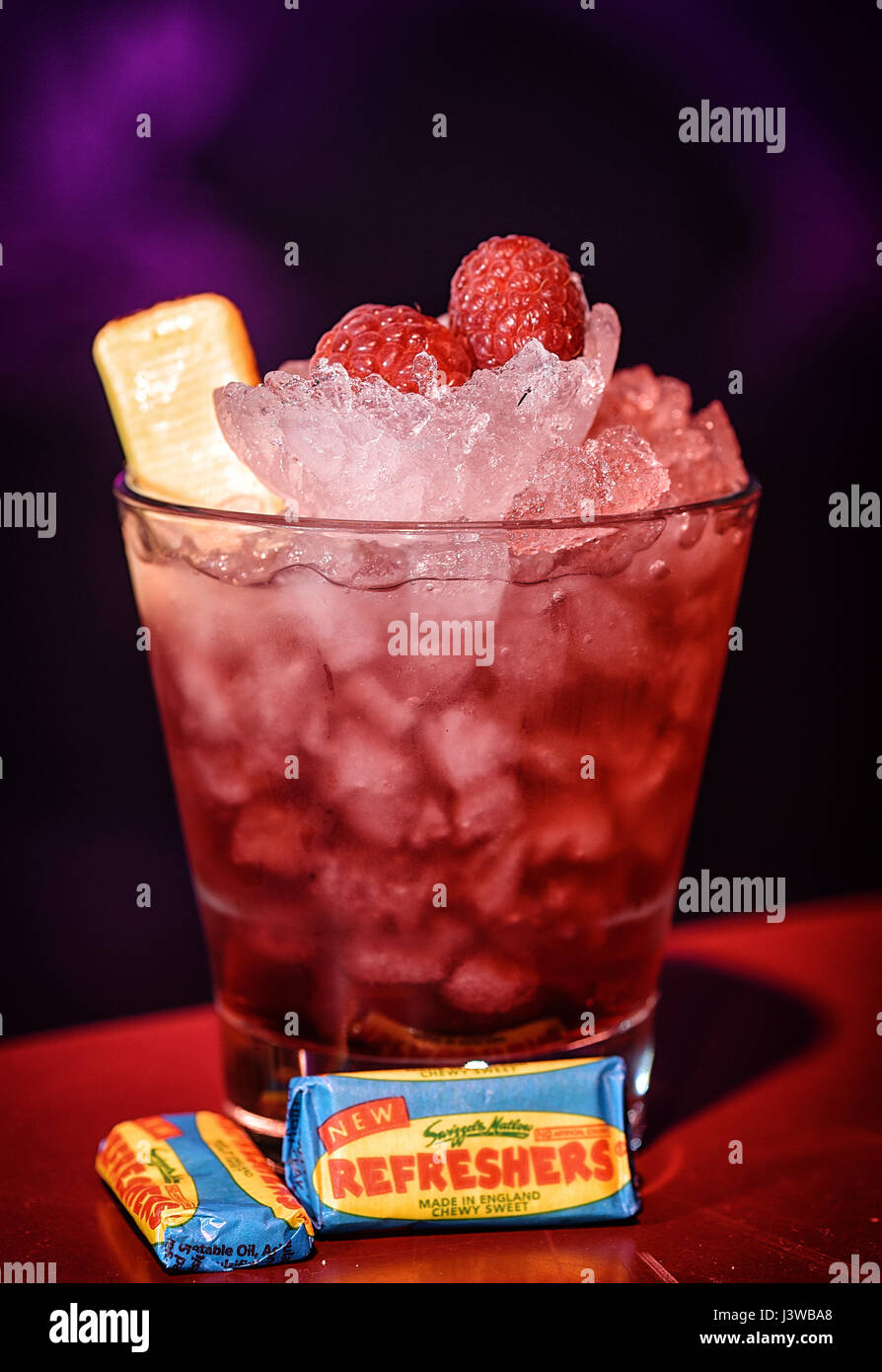 Strawberry refresher hi-res stock photography and images - Alamy
