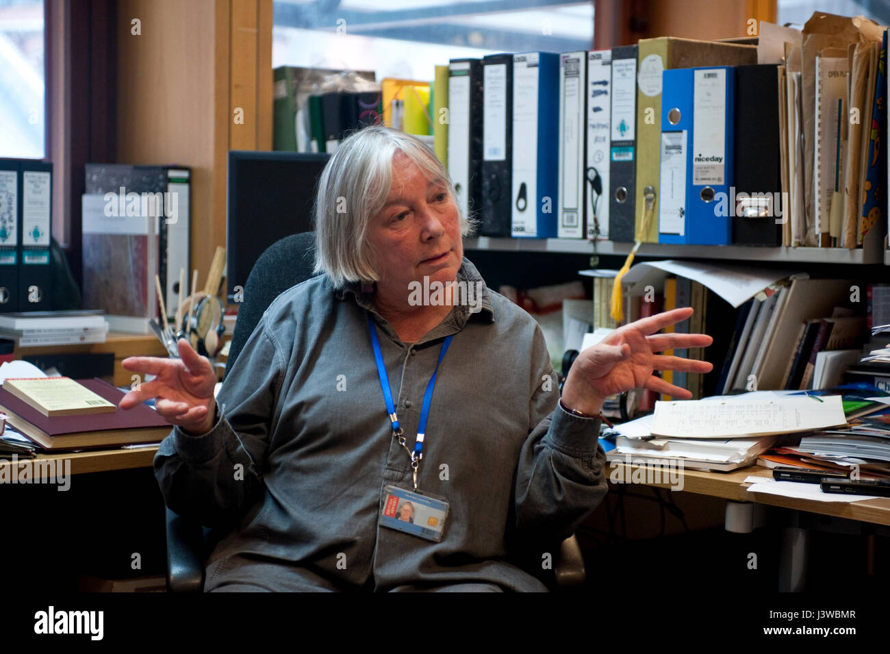 Frances Wood, Curator of teh Chinese Collection at teh British Library ...